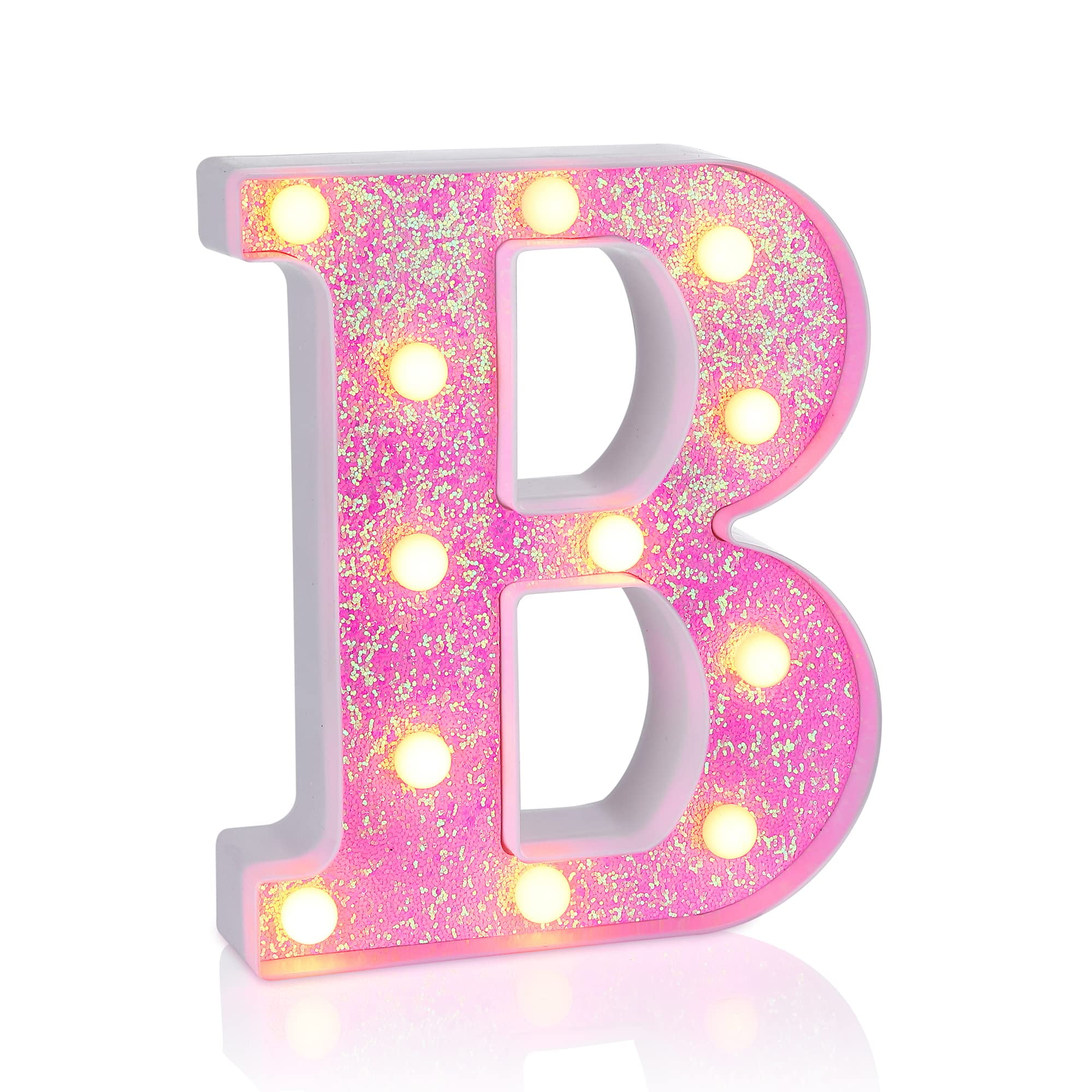 The Letter B In Pink