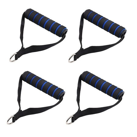 Resistance Band Handles Plastic D Ring Exercise Strap Foam Handle Band ...