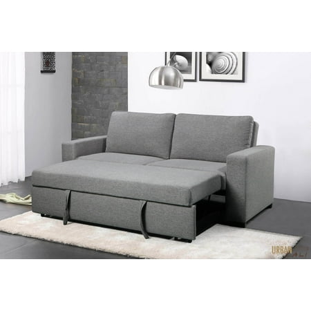 Urban Cali Eureka Sleeper Sofa Bed in Solis Grey - Walmart.ca