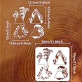 Four Elements Alchemical Stencil for Painting 11.8x11.8inch Reusable ...