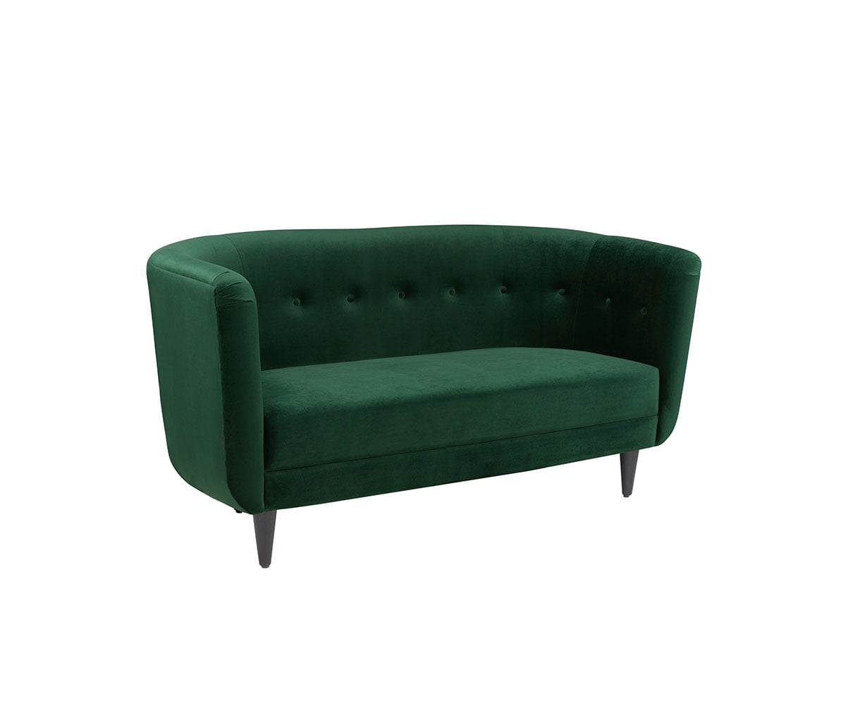 Sofá 2 cuerpos Tavári Estilo Classic Chic Color Verde GAIA Tavári ...