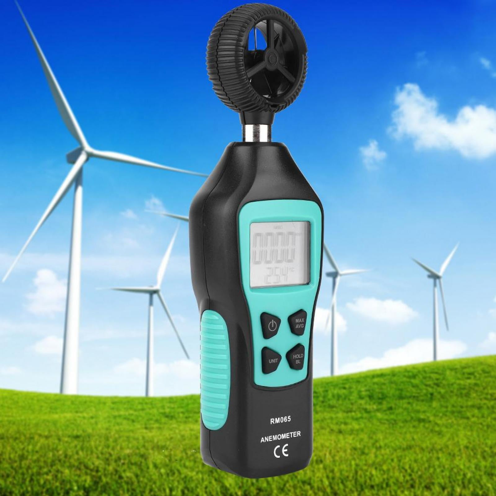 Buy Wind Speed Meter Wind Speed Gauge FY856 HandHeld Digital Anemometer ...