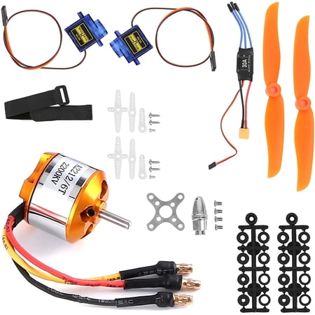 RC Aircraft Modification Kit, with Propeller Propeller Servo 30A ...