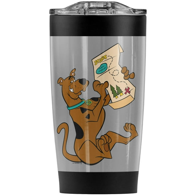Scooby Doo Treasure Map Stainless Steel Tumbler 20 oz Coffee Travel Mug ...