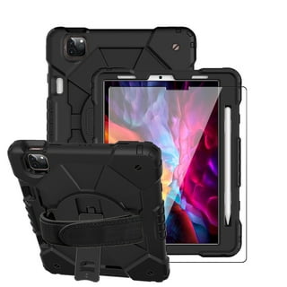 KIQ iPad 5th Gen Case with Screen Protector, Shockproof Drop Protection ...