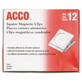 ACCO Magnetic Clip 1.13" Jaw Capacity Silver 12/Pack A7072133A ...