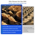 49.5x6.5 FT 3" Thick Geo Gravel Grid – Heavy Duty Stabilization w ...