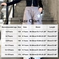 BaoFuBaoMei Cargo Pants for Girls with Pockets Elastic Waist Pants Star ...