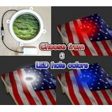 4 ft. X 2 ft. Wood Cornhole Bag Toss Boards w/ Color-Changing LED ...