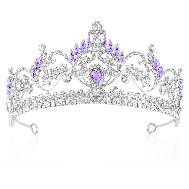 Purple Tiara For Weddings