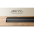 Hisense HS214 2.1 Channel Sound Bar with Built-in Subwoofer - Walmart.com