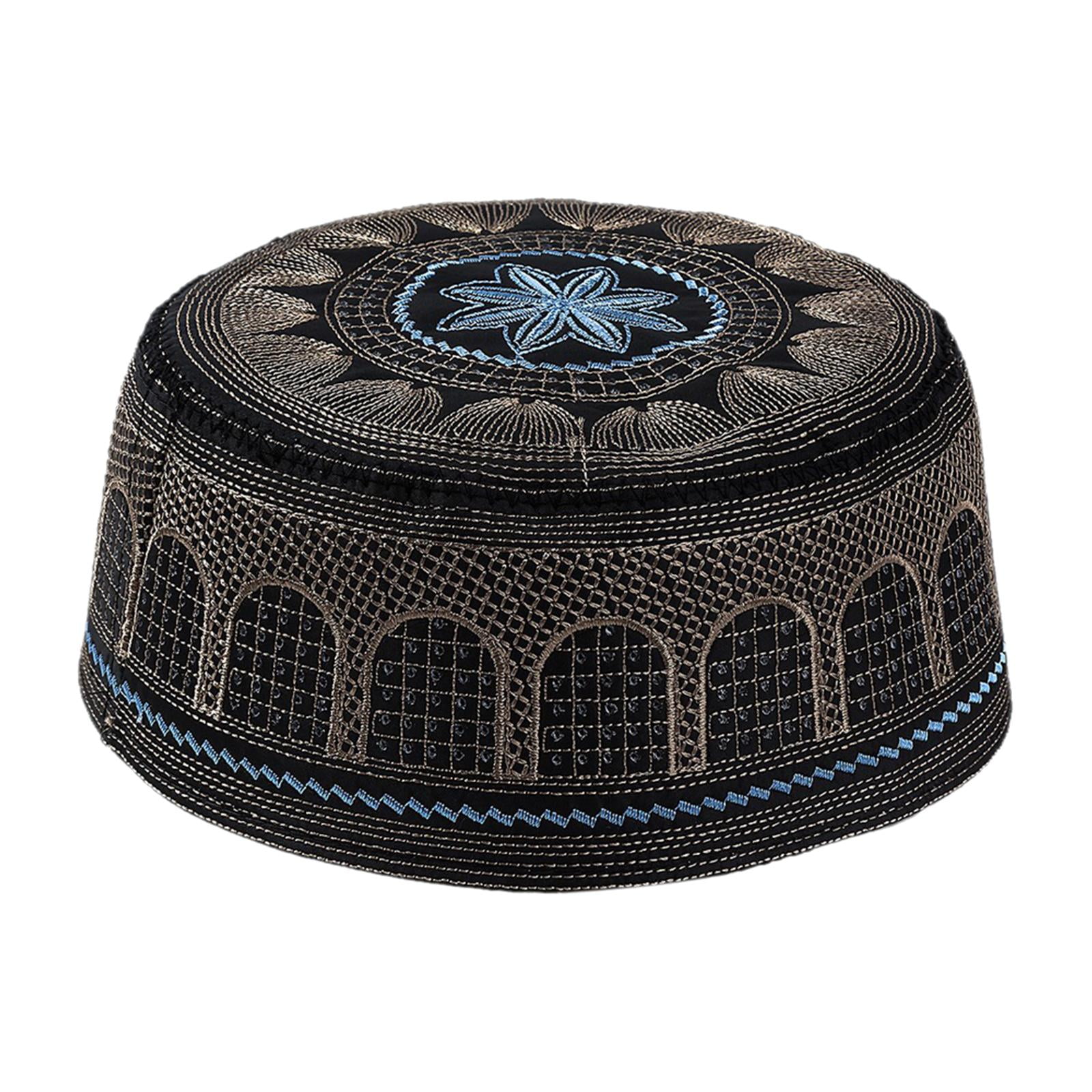 Prayer Hat Arabian Omani Turkish Headwear Hand Embroidery Breathable ...