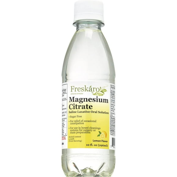 Magnesium Citrate Liquid 10 Oz