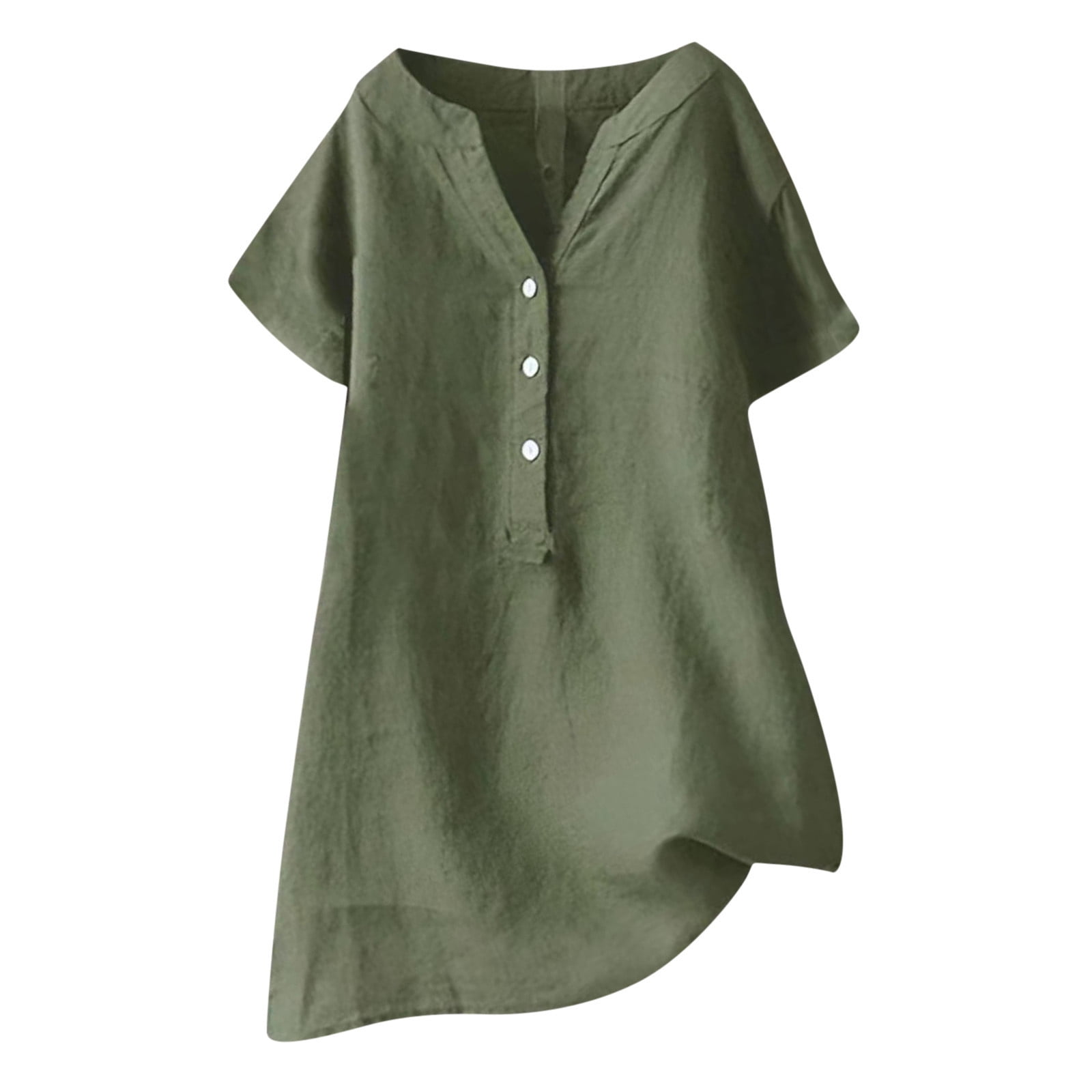 Click here for Yuyuzo Plus Size Tops For Women Short Sleeve Cotto... prices
