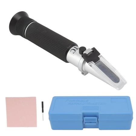 Alcohol Refractometer, Easy To Read 0-80% Range Cover Plate Alcohol ...
