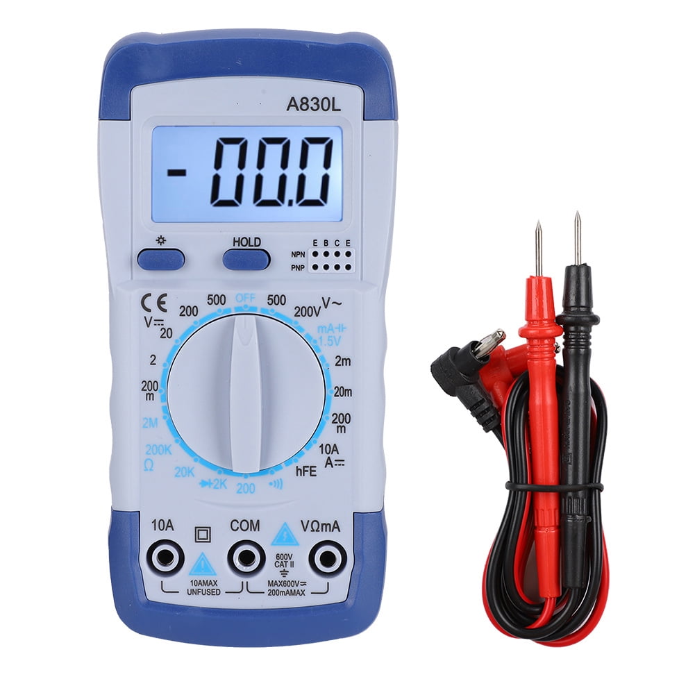 Multifunctional Digital Handheld LCD Screen Multimeter AC DC Voltage ...