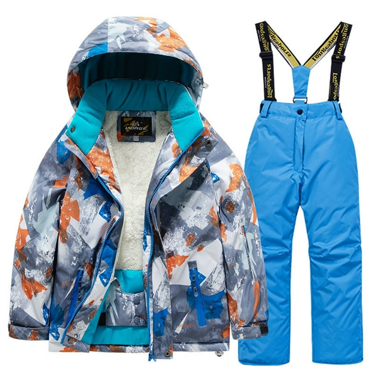 Detachable Jacket Snow Bib Nickelodeon Boys Snowsuit Set - 2 Piece Paw ...