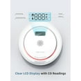 SITERWELL Smoke Detector Carbon Monoxide Detector Combo with LCD ...