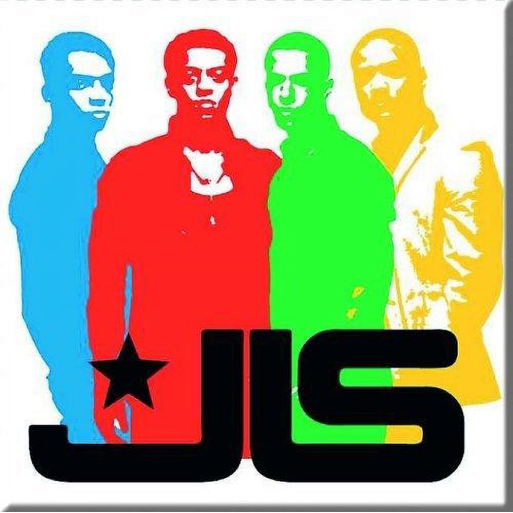 JLS - Imán de Nevera Diseño Silueta de la Banda (Multicolor) | Walmart ...