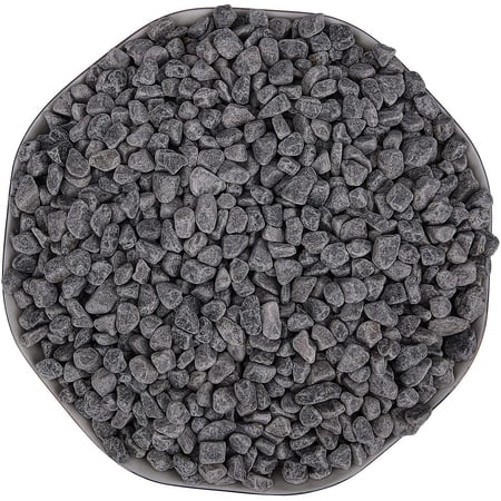 3 lb Gravel, Decorative Dark Grey Stones,Small Garden Gravel,River ...