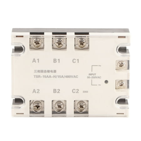 AC Solid State Relay,3 Phase Solid State Phase SSR Solid State Relay ...
