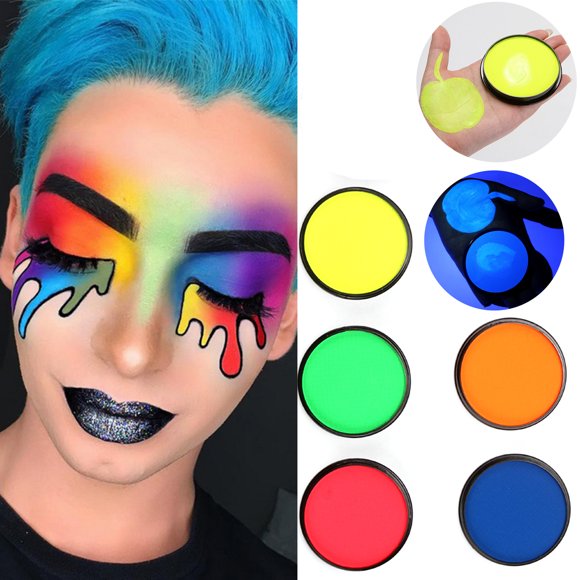 Fluorescent Body Paint