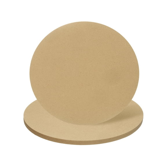 Wood Circles Unfinished Round Blank Wooden Cutout Slices Discs crafts ...