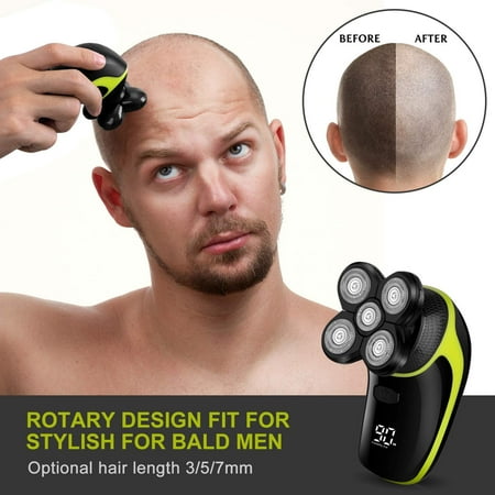 5 Heads Shaver Blade Heads Beard Cutter Replacement Blade Electric ...