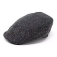 Hanna Hats Tweed Newsboy Flat Cap for Men, Gray, Medium - Walmart.com