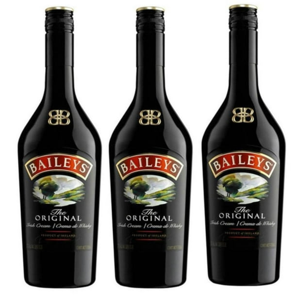 Paquete de 3 Crema Baileys Irish Cream 700 ml Baileys Irish Cream | Walmart en línea