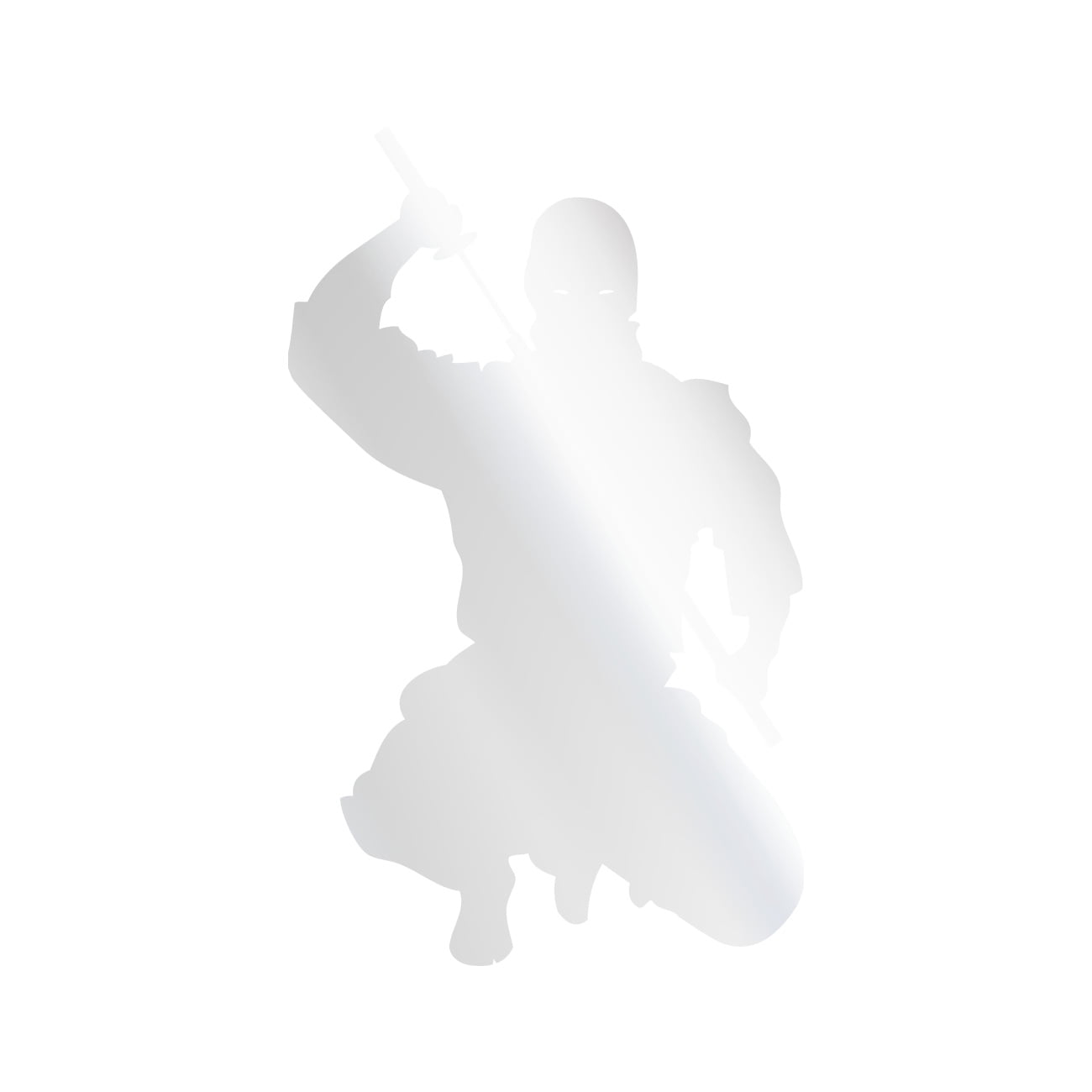 Ninja Sticker Decal Die Cut - Self Adhesive Vinyl - Weatherproof - Made ...