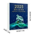 ICQOVD 2025 Sea Glass Life Advent Calendar 24 Days Christmas Countdown ...