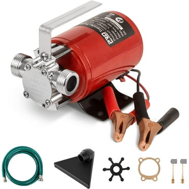 Portable 120V Electric Power Water Transfer Removal Pump with Hose ...