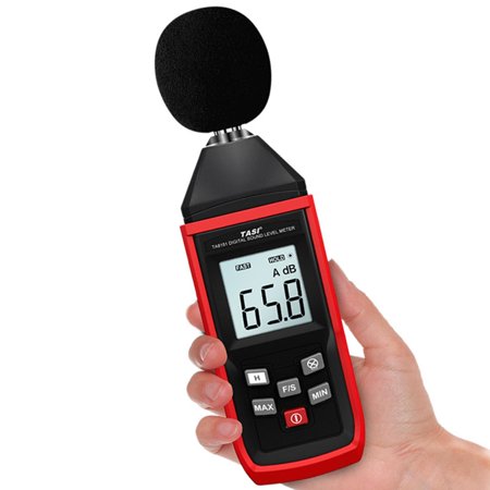 Mini Digital Noise Meter with 30-130 dBA Noise Reader Range, Audio ...