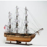 USS Constitution Large With Table Top Display Case - Walmart.com