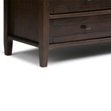 Simpli Home Warm Shaker Console Sofa Table - Walmart.com