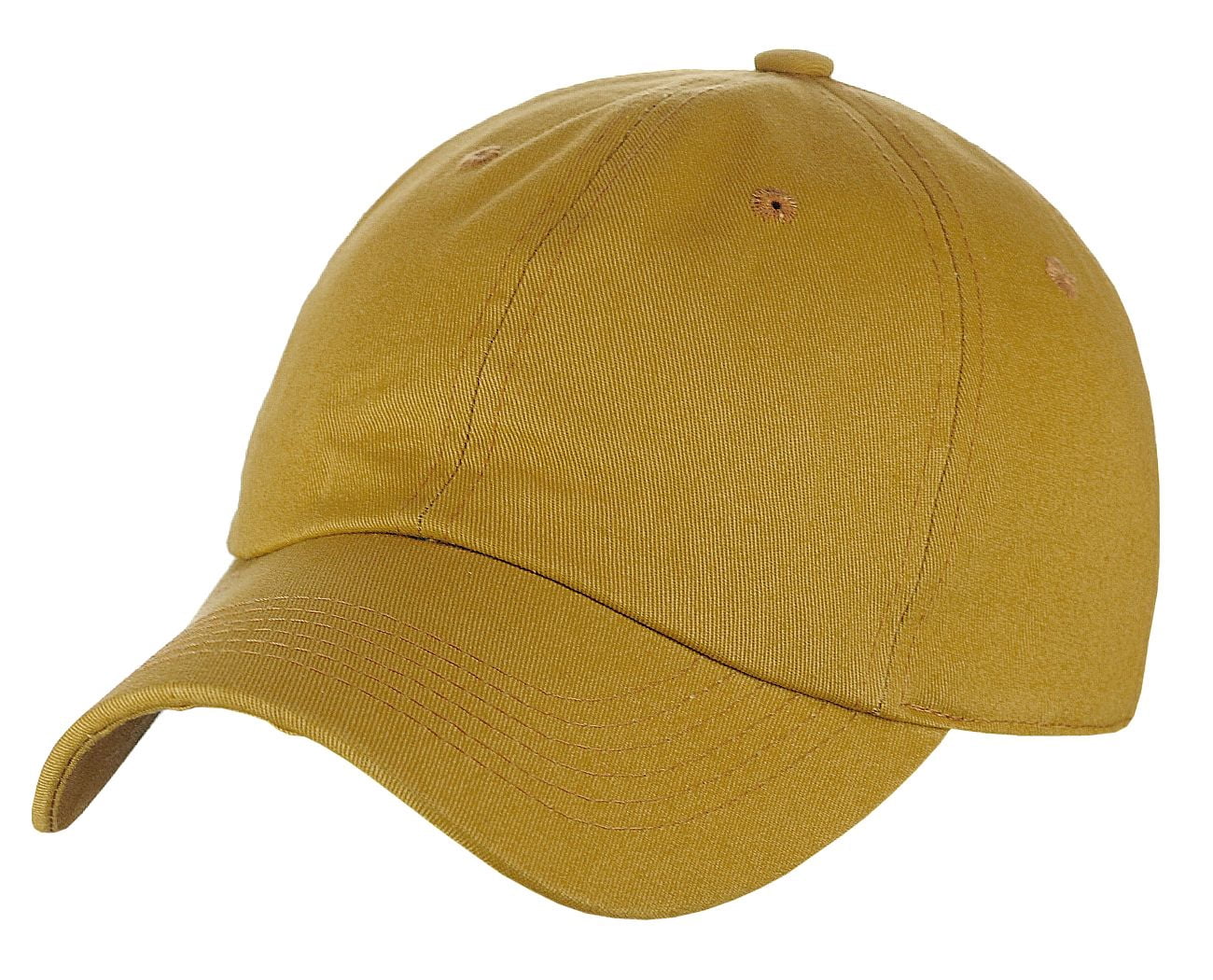 C.C Unisex Classic Blank Low Profile Cotton Unconstructed Baseball Cap ...