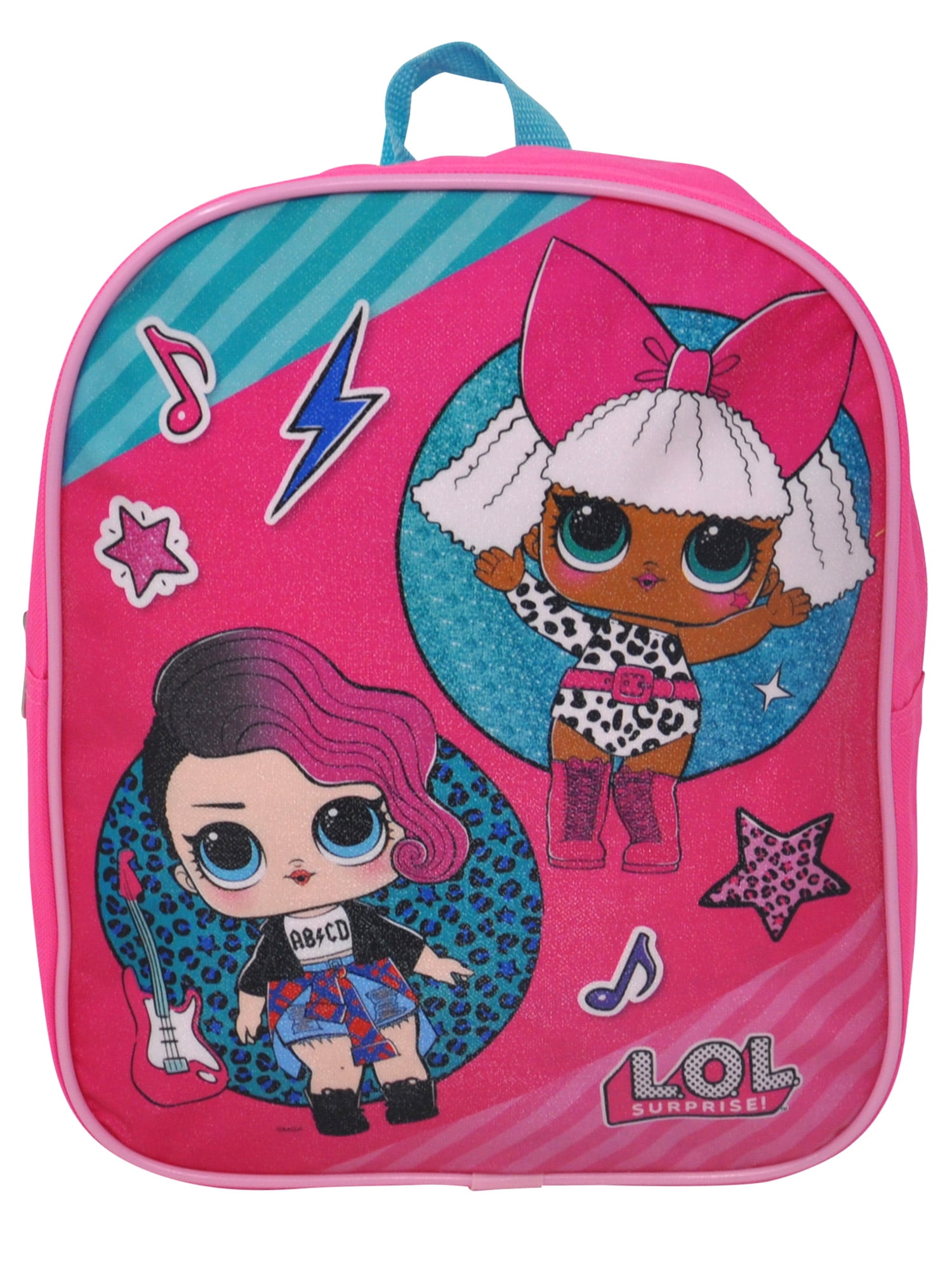 LOL Surprise! Backpack 12" Toddler Music Icon Rocker & Diva Pink ...