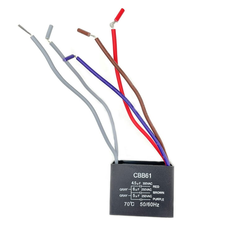 How To Test A 5 Wire Ceiling Fan Capacitor | Shelly Lighting