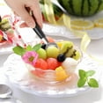2 Pcs Double-Sided Fruit Melon Baller Spoon 2 in 1 Stainless Steel ...