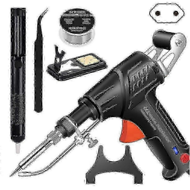 High-Power 60W Soldering Iron Set with Soldering Wire and Rapid Heating ...