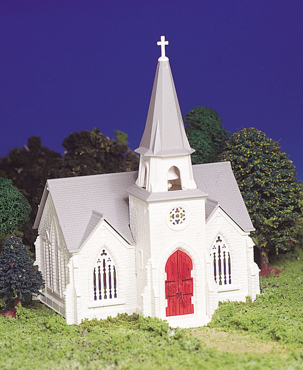 BACHMANN Cathedral Church Ho Scale Buiding Kit - Walmart.com - Walmart.com