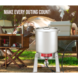 CONCORD Titan Burner. Stainless Steel Single Propane Burner. Great for ...