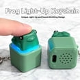 CYFW 4 PACK Frog Croaking Fidget Toy,Frog Croaking Keychain With Sound ...
