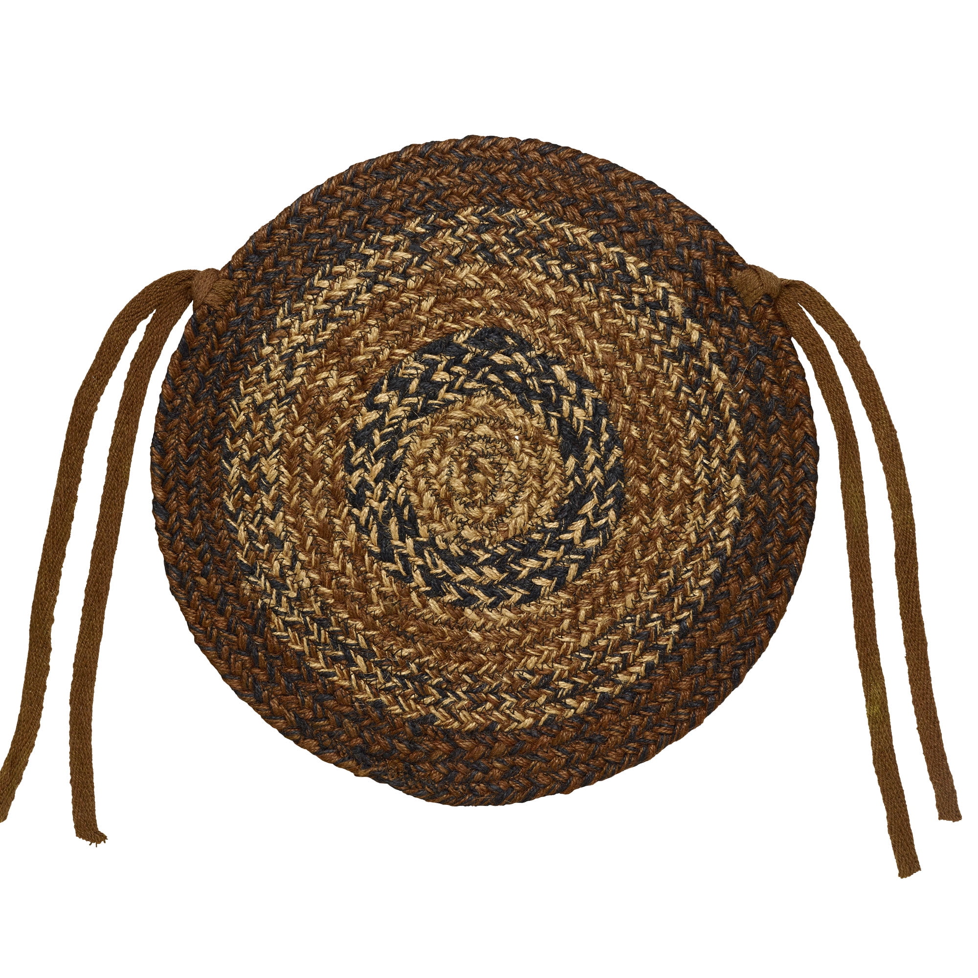Braided Chair Pads Country Primitive by IHF - Set of 4 - Walmart.com