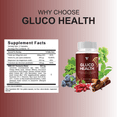 (5 Pack) Gluco Health Blood Support, GlucoHealth Supplement (300 ...