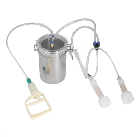 Milk Milking Machine, Effort Saving Stainless Steel Bottle 2000ml ...