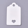 100pc Paper Price Tags Hang Tags for Jewelry Display Arts and Crafts ...