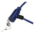 LADYGYM 2026 New Security Bike Chain Lock Anti-Theft Cable Lock with 2 ...