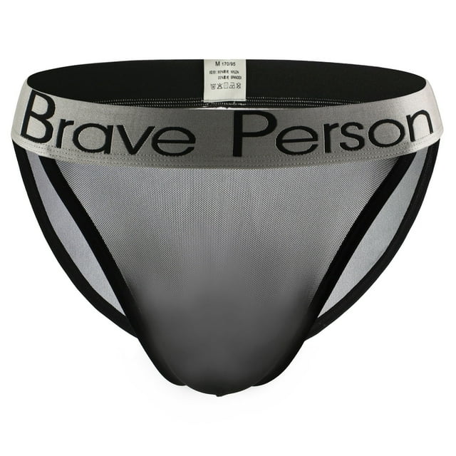 MIZOK Mens Jockstrap Ice Silk Jock Strap Sexy Mesh Breathable Underwear ...